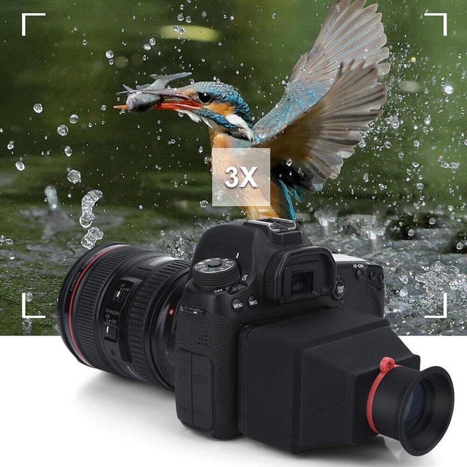 Viewfinder 3.2'' LCD Magnifier 3X For 3/3.2 inch Sony DSLR Camera ...