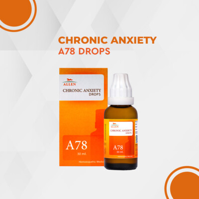 Allen A78 Chronic Anxiety Drops 30ml Anxiety, Tension, Depression ...