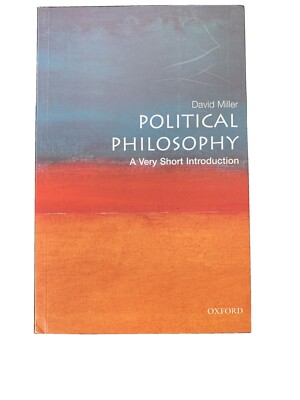 Political Philosophy A Very Short Introduction By David Miller | eBay