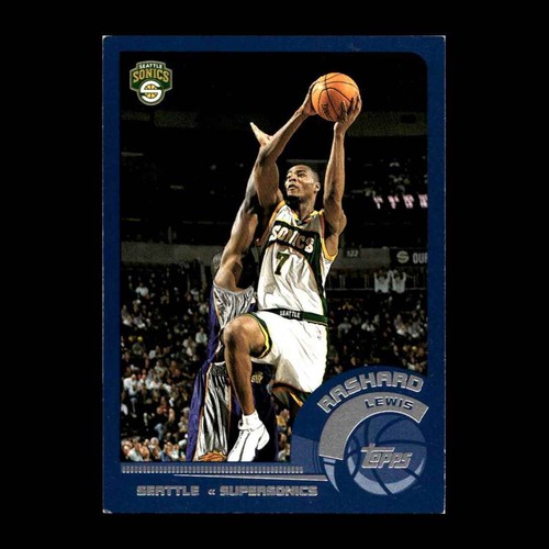 Rashard Lewis 2002-03 Topps Seattle SuperSonics #8 R328F 77 | eBay