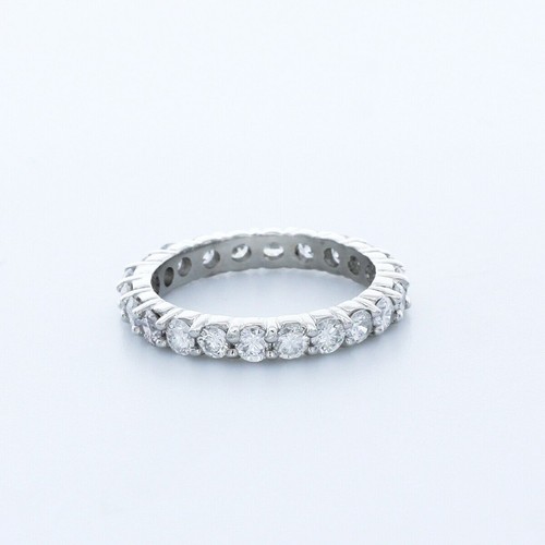 2ct F VS2 Round Natural Certified Diamonds 18k White Gold Classic ...