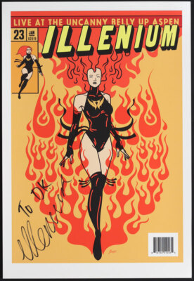 Autographed Illenium (Nicholas Miller) Belly Up Aspen 2019 Poster Hand ...