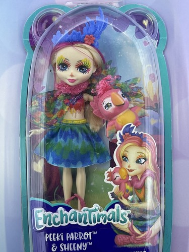 Mattel Enchantimals FJJ21 Doll with your favorite pet-Picky Cockatoo | eBay