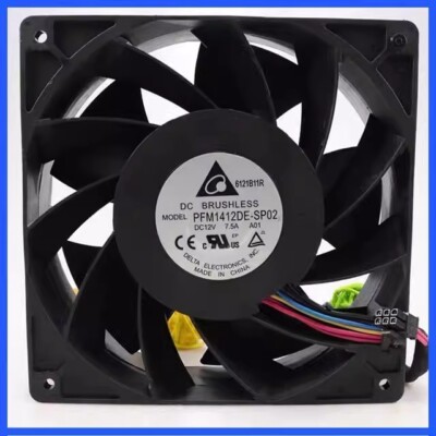 Delta PFM1412DE-SP02 14038 DC12V 7.5A 14CM Cooling Fan | eBay