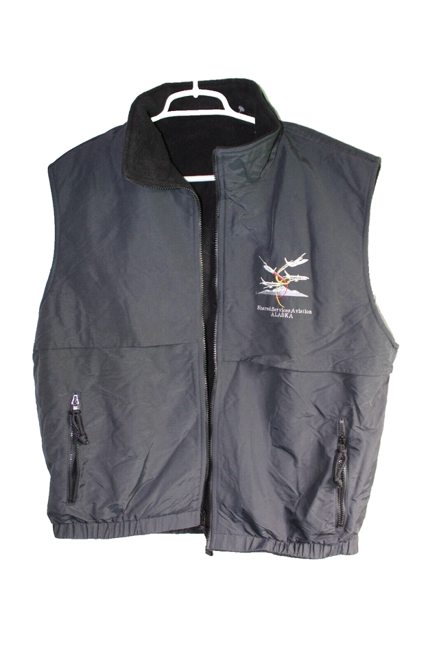 Conoco BP Shared Services Aviation North Slope Alaska vest jacket L | eBay