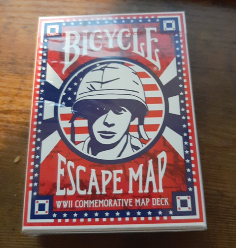 Bicycle ESCAPE MAP - Playing Cards Brand New & Sealed (WWII Themed) | eBay