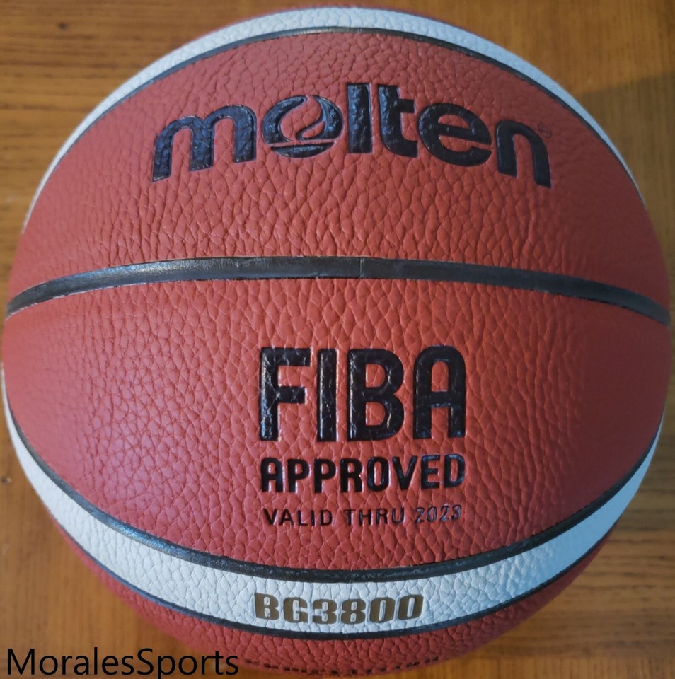 Molten B7G3800 Basketball Comp Leather FIBA Size 7 - 29.5 BG3800 Series ...