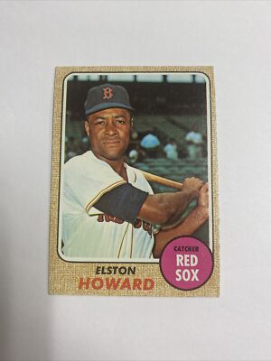 1968 Topps Baseball Elston Howard Boston Red Sox Card #167 | eBay