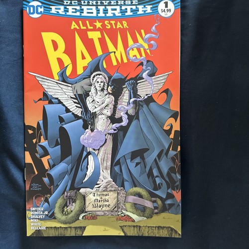 ALL STAR BATMAN #1 REBIRTH EXCLUSIVE MCFARLANE HOMAGE VARIANT 2018 DC ...