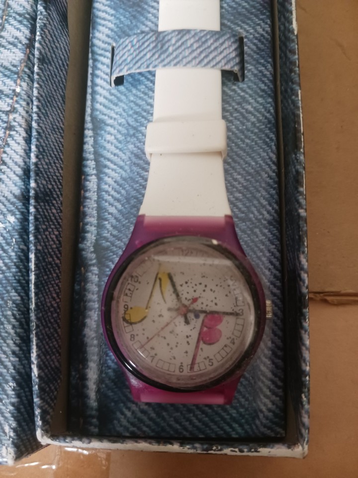 Fossil Promo Watch Japan Movement Bausch Lomb Teen Eye Deal New in Box ...