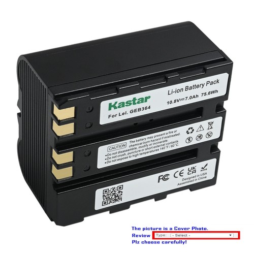Kastar Battery for Leica GEB334 GEB364 954519 Battery GKL311 GKL341 ...