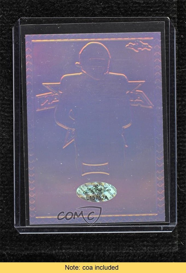 2020 Leaf Metal US Army All-American Bowl AAB Etch 1/1 Jamil Burroughs ...