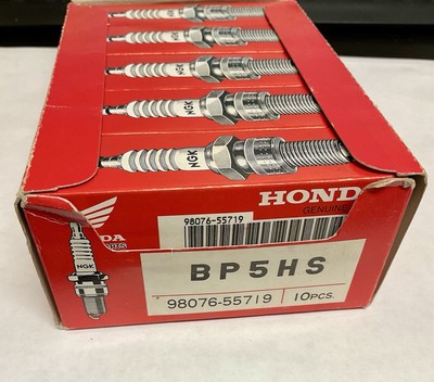 SET OF 10 HONDA NGK BP5HS Spark Plugs | eBay