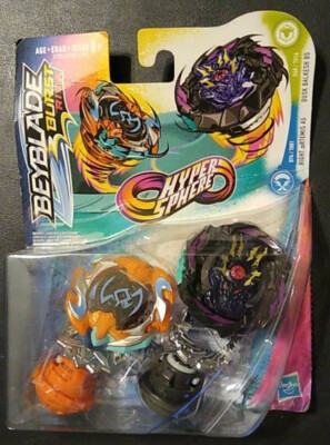 BEYBLADE Burst Rise Hyper Sphere - RIGHT aRTEMIS A5 & DUSK BALKESH B5 ...