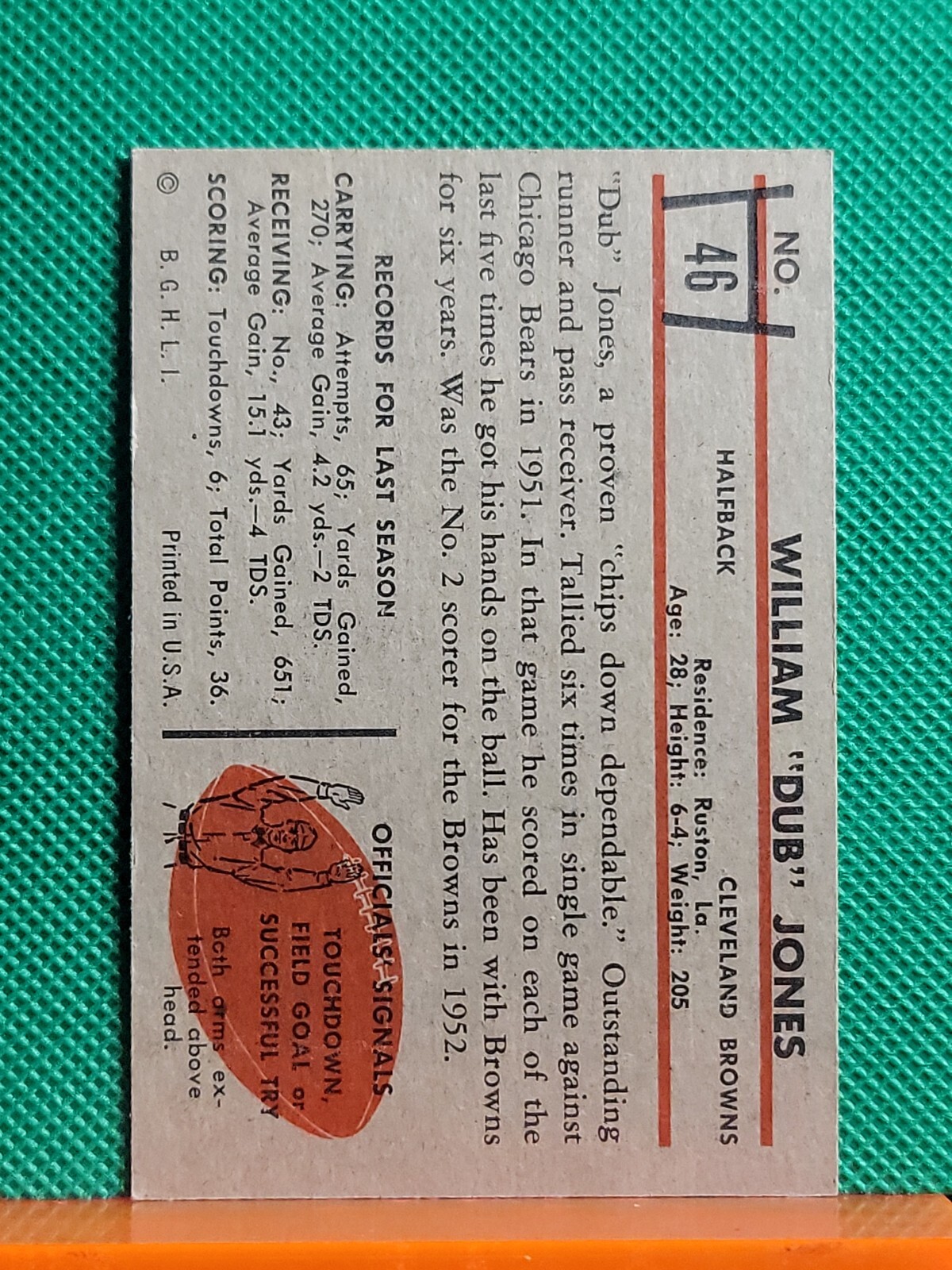 1953 Bowman - #46 Dub Jones for sale online | eBay