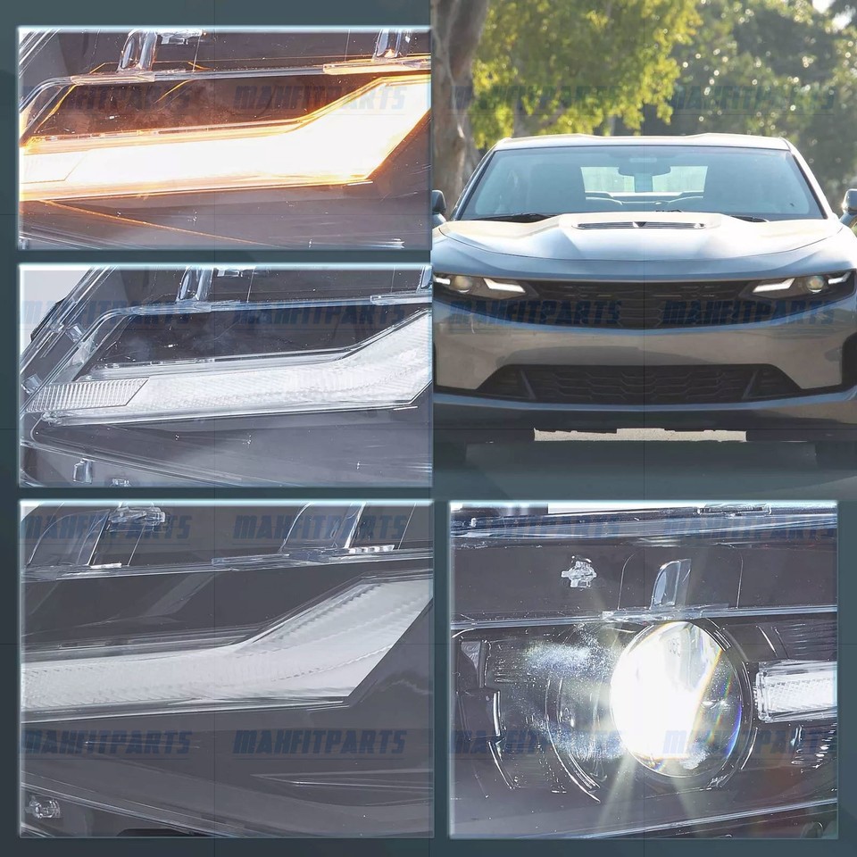 For 2019-2024 Chevrolet Chevy Camaro LED Headlight Projector LEFT Side ...
