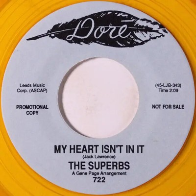 The Superbs Sad Sad Day REPRODUCTION / YELLOW VINYL Vinyl Single 7inch ...