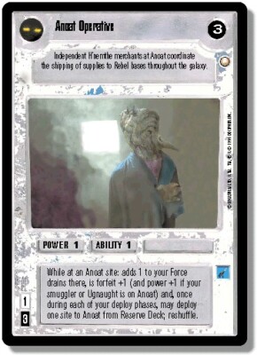 SWCCG: Anoat Operative - Lightside [Ungraded] Special Edition Star Wars ...