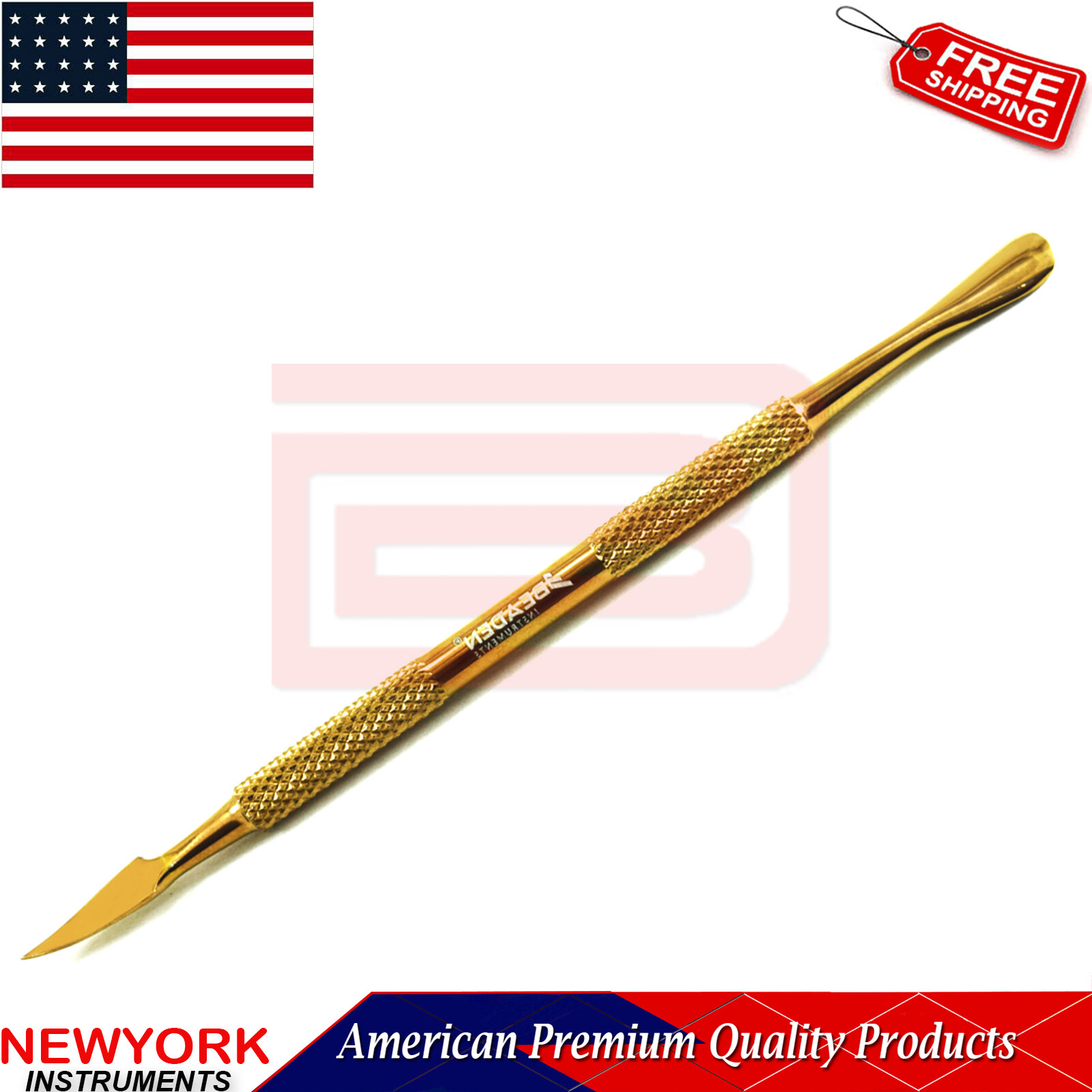 Cuticle Tool CT-02 Nail Pusher Cuticle Remover Rose Gold Color ...