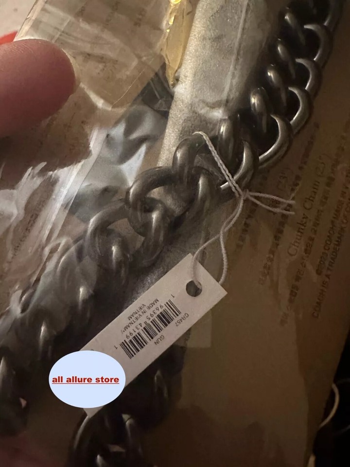 Coach CHUNKY CHAIN STRAP NEW AUTHENTIC BAG HANDLE 23 3/4 Inches CR457 ...