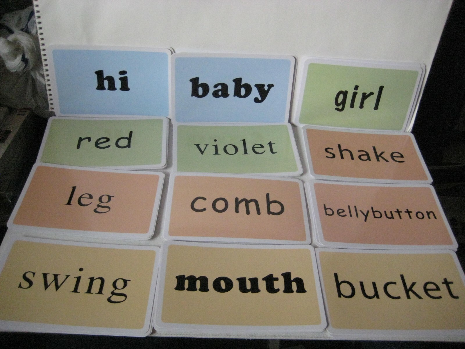 Your Baby Can Read Word Cards 82 Double Sided Word Cards | eBay