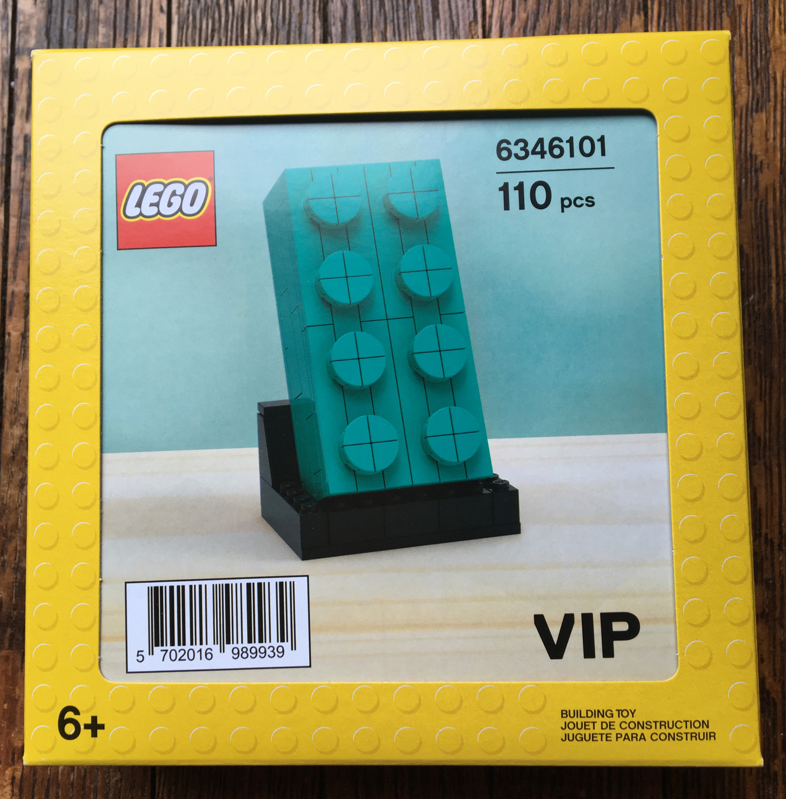 LEGO 6346101 VIP Teal Buildable Brick 110pcs Brand New Sealed | eBay
