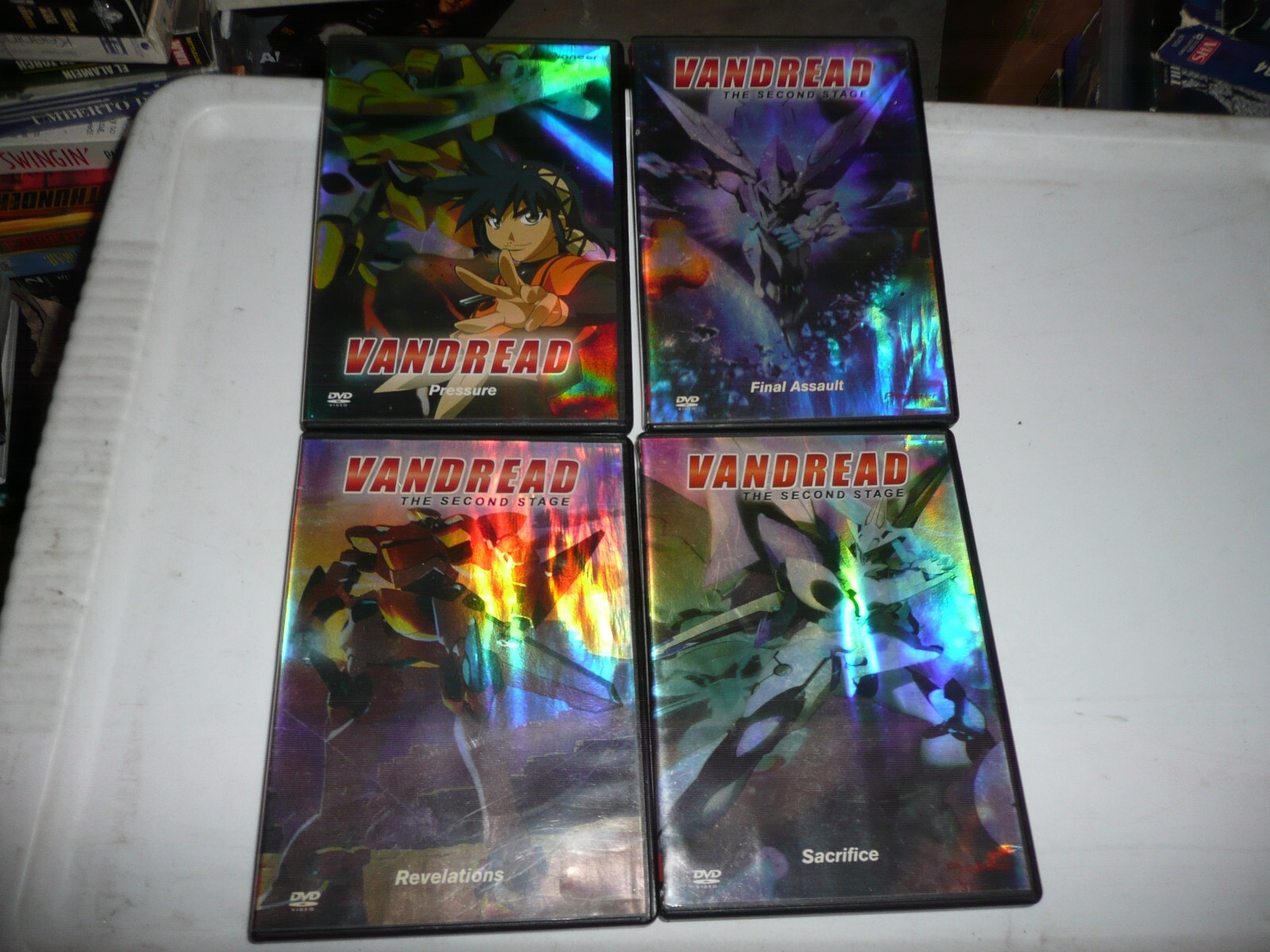 Vandread + The Second Stage - 4 DVD Lot Set Japanese Anime Episodes! | eBay