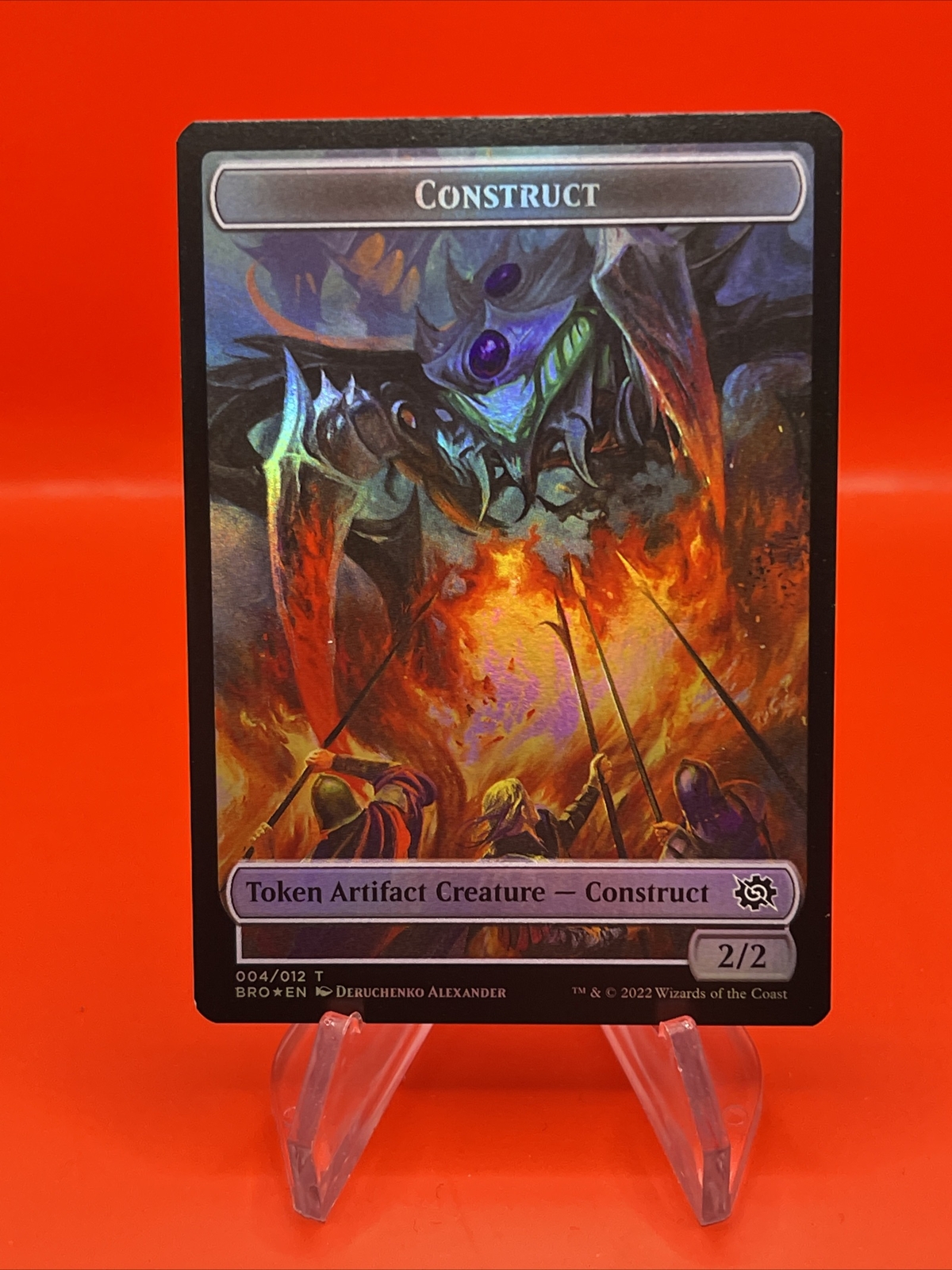 MTG Powerstone Token // Construct Token (004) Double-Sided Token The ...