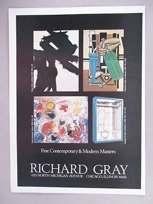 Richard Gray Art Gallery Exhibit PRINT AD - 1975 | eBay