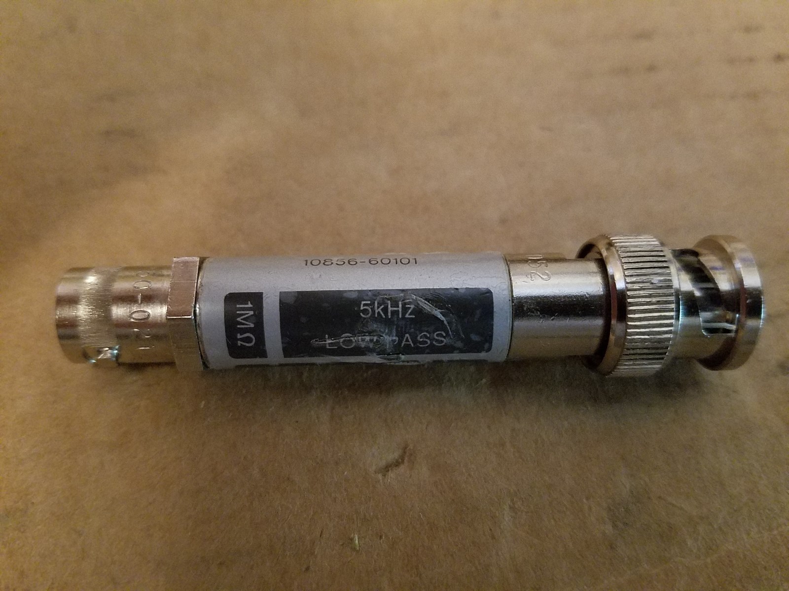 Keysight Agilent HP 10856-60101 5KHz Low Pass Filter BNC(m-f) RF ...