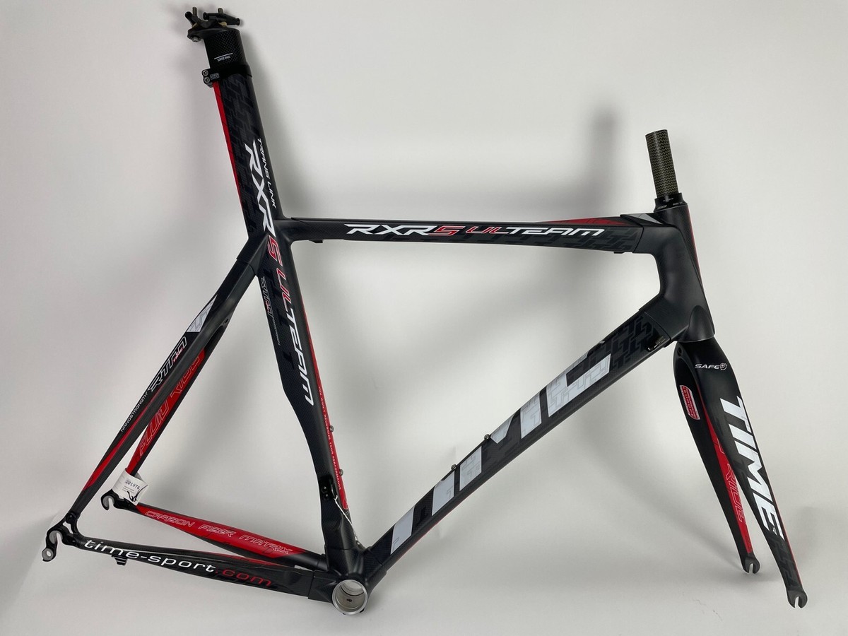 TIME RXRS Ulteam Carbon Rim Brake Road Frameset Frame Fork L TIME RXRS Ulteam Carbon Rim Brake Road Frameset Frame Fork L
