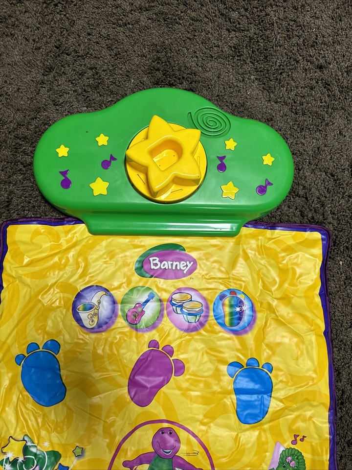 Vintage 2001 Barney Move ‘N Groove Dance Mat Only Missing Inflatable | eBay