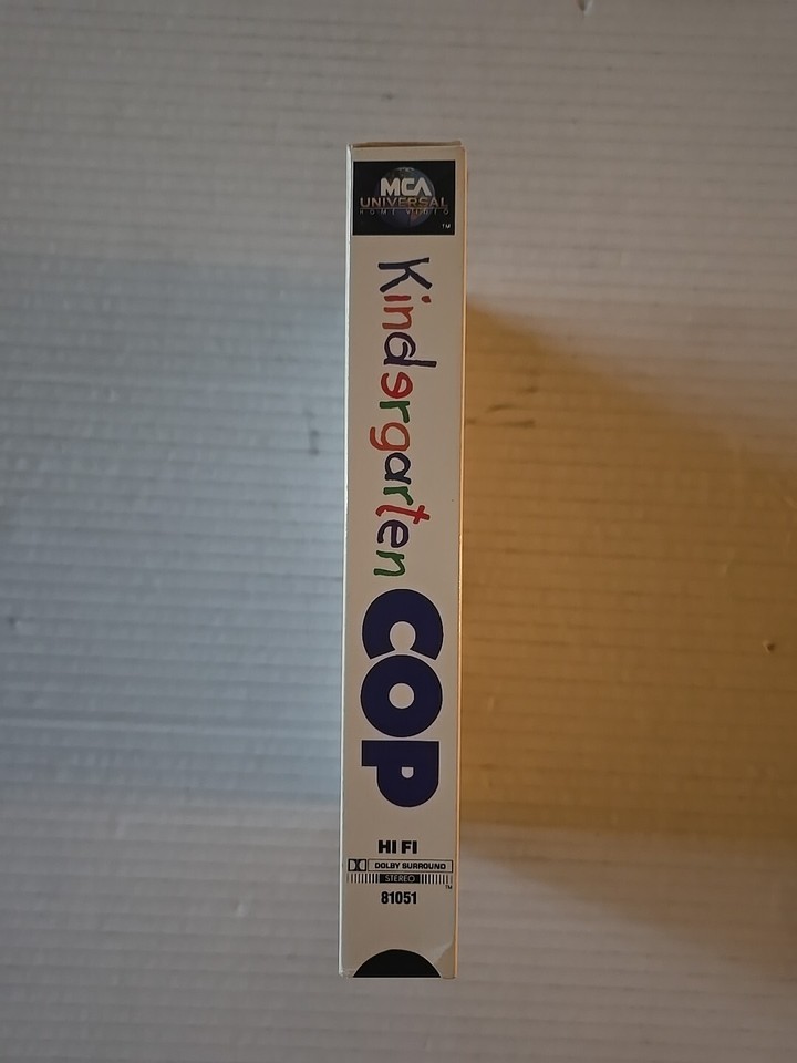 Kindergarten Cop (VHS, 1991) Arnold Schwarzenegger 96898105132| eBay