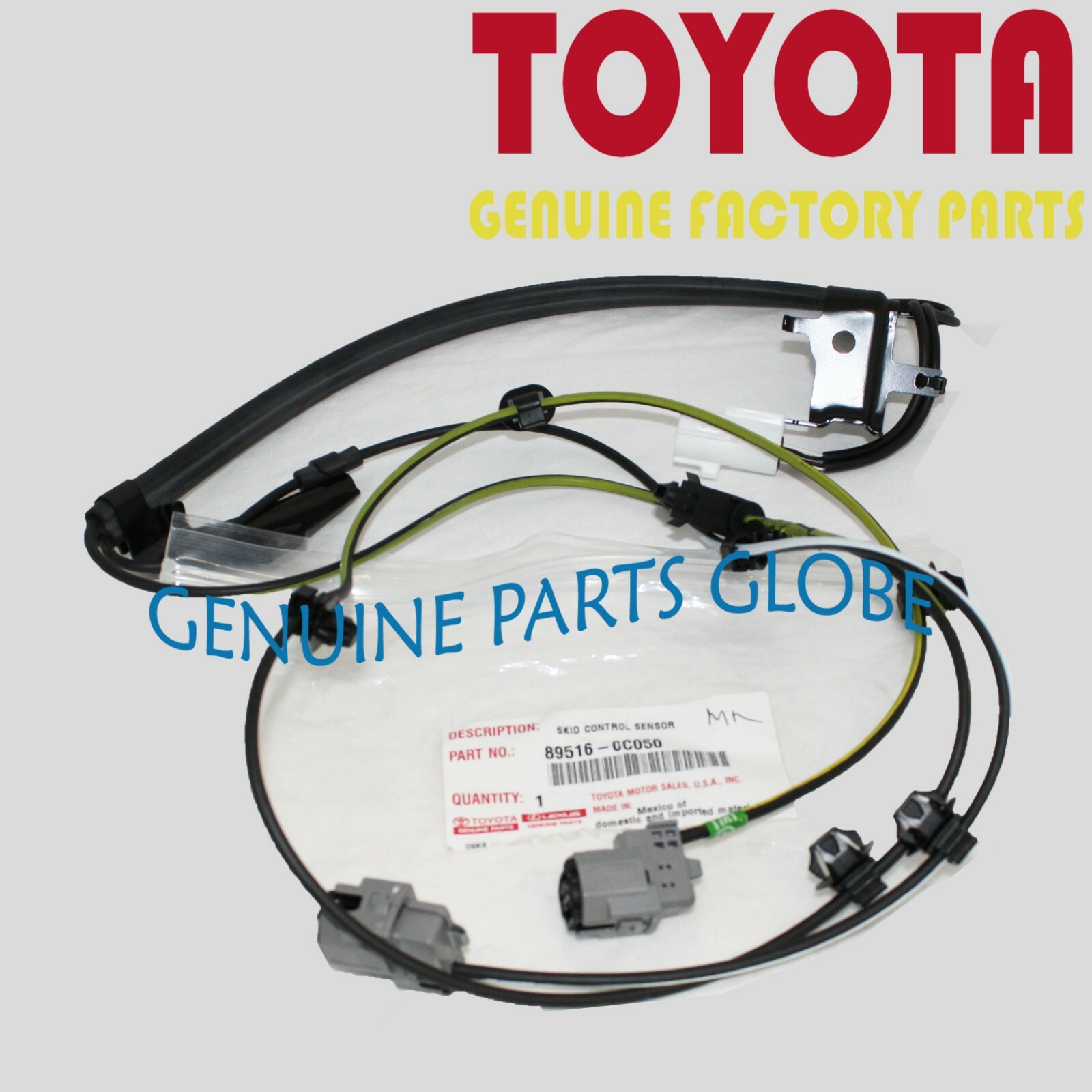 GENUINE OEM TOYOTA 07-21 TUNDRA REAR ABS SKID CONTROL SENSOR WIRE 89516 ...