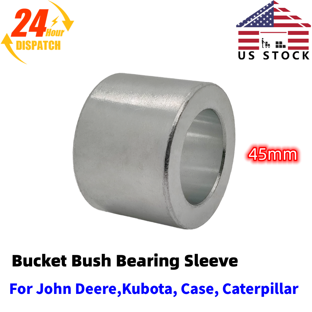 45mm Excavator Bucket Bushing For Case Caterpillar John Deere Kubota ...