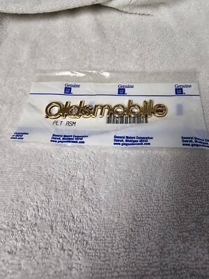 87-88 Cutlass Supreme Euro Header Panel 24k Gold Emblem | eBay