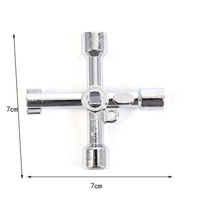 Multi-function 4 In 1 Universal Cross Key Triangle Key Cabinet Valve ...