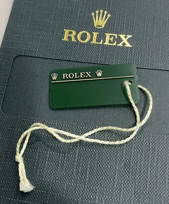 Authentic Rolex Green Hang Tag For Datejust Submariner Explorer More ...