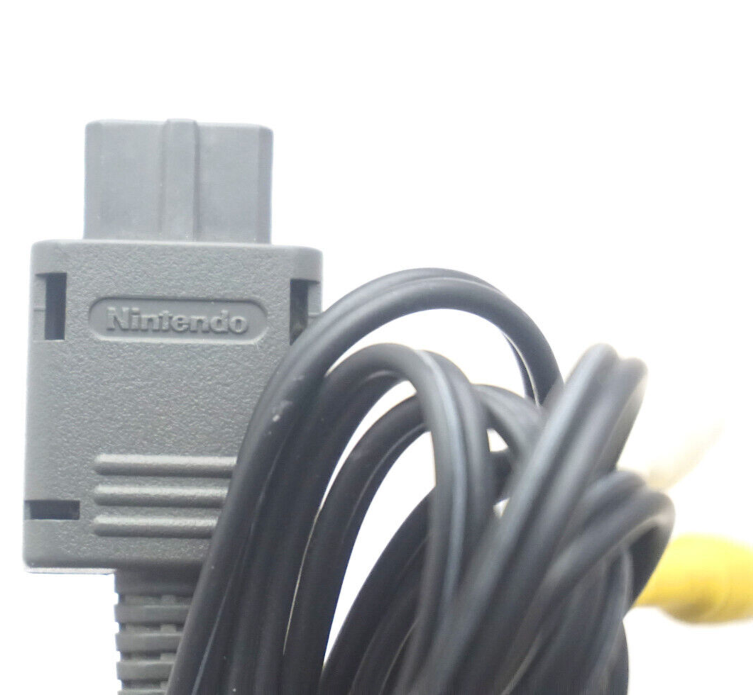 Nintendo Official MONO OEM Audio Video AV Cable for Super SNES Gamecube ...