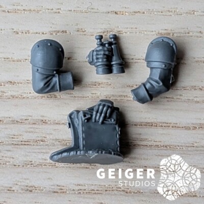 40K Astra Militarum Krieg Bits | Krieg Command Squad | Vox Pack ...