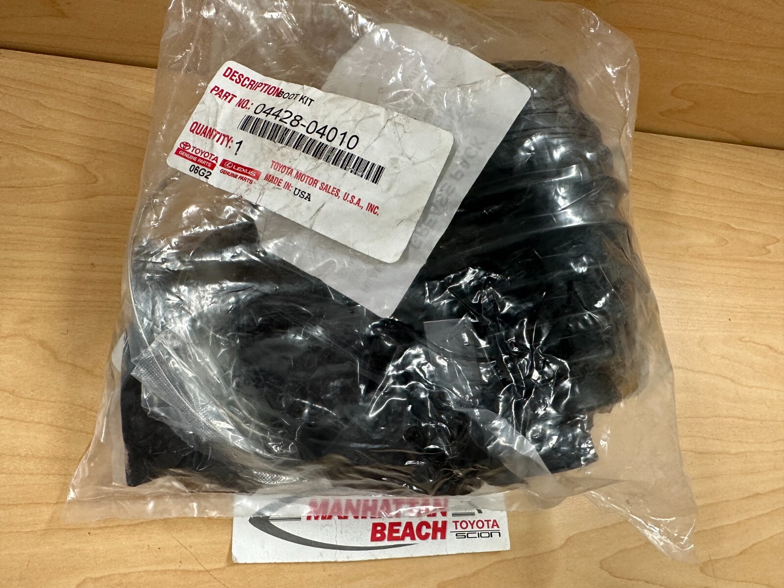 NEW GENUINE TOYOTA 05-23 TACOMA 4X4 INNER & OUTER AXLE BOOT KIT 04428 ...