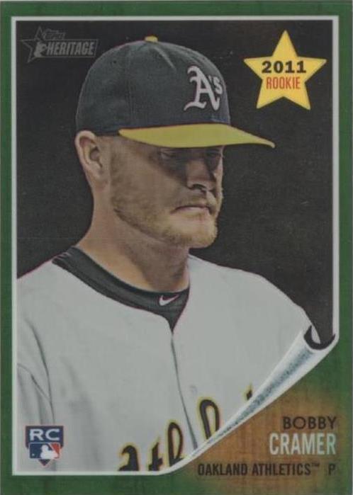 2011 Topps Heritage - Chrome Bobby Cramer #C66 Green Refractor (RC) for ...