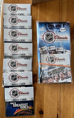 Vintage HTF -2007 NHL Classics-8 Volume DVD Collection-8 Disc Set-BRAND ...