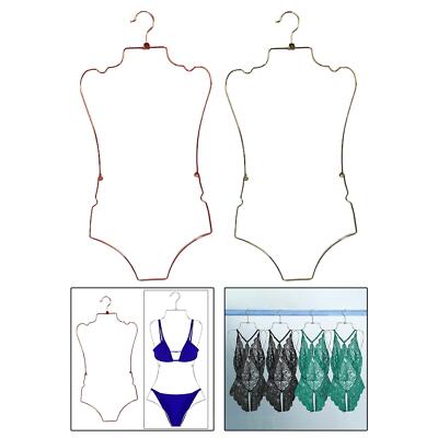 Lingerie Hanging Rack Swimwear Hanger Top Swivel Hook Closet Organizer ...