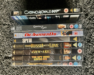 James Bond 007 DVD Collection New & Sealed | eBay UK