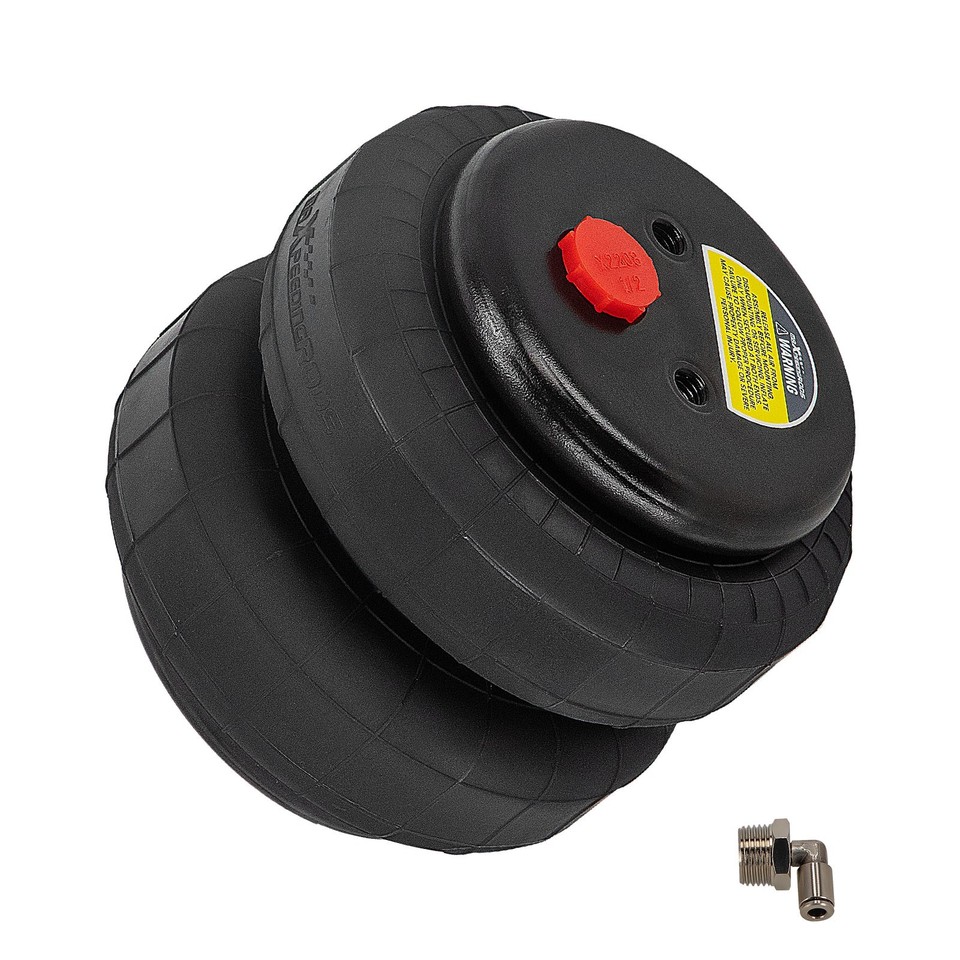 Air Strut Suspension Bag Universal Standard 2500 lb Part 1/2"npt Single ...