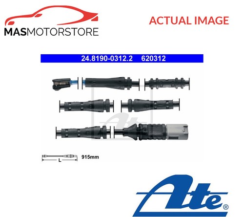 BRAKE PAD WEAR SENSOR WARNING INDICATOR REAR ATE 248190-03122 P FOR BMW ...