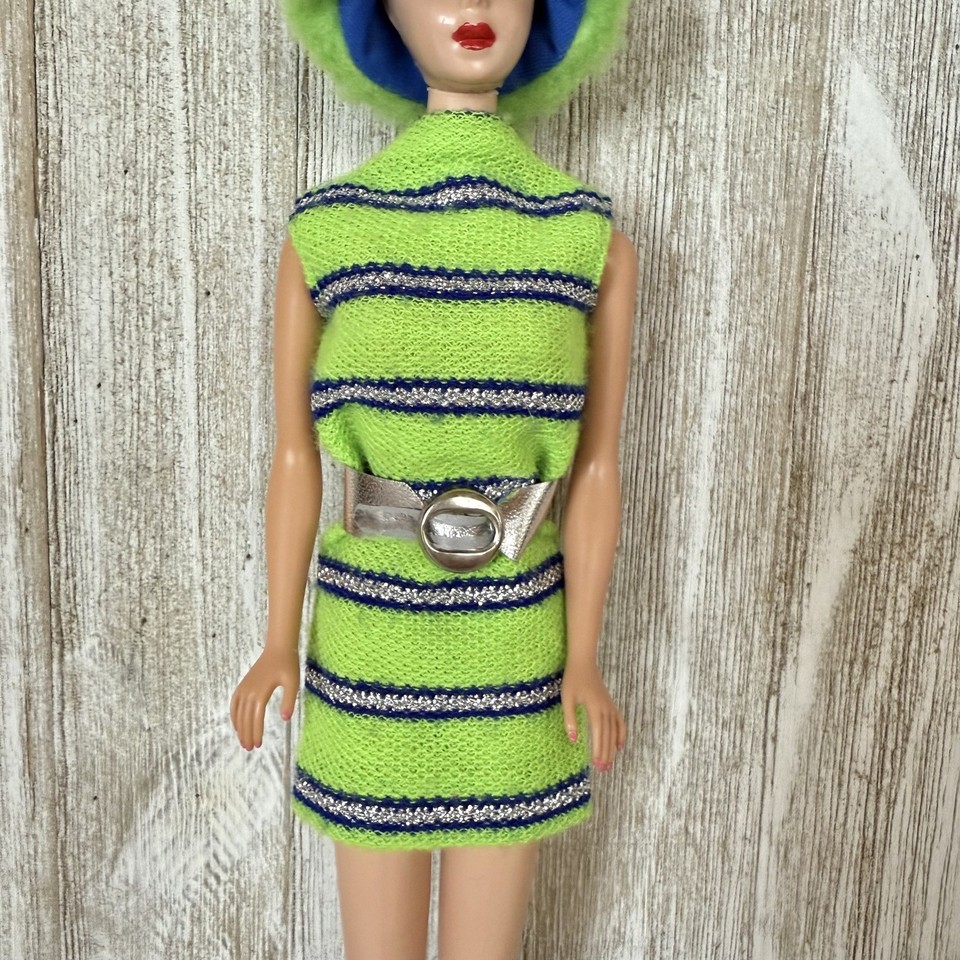 Vintage Barbie 1964 Miss Barbie Doll #1060 TLC in Now Knit 1452 Sleep ...