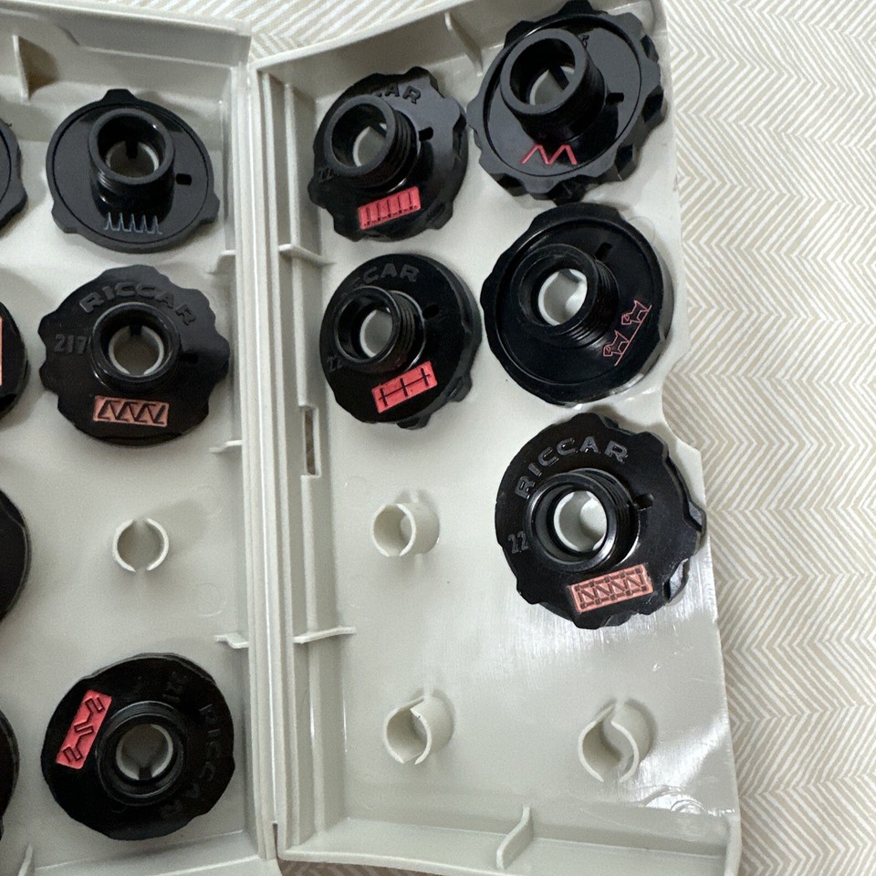 Riccar Sewing Machine Cams Decorative Stitch Patterns 20 cams in ...