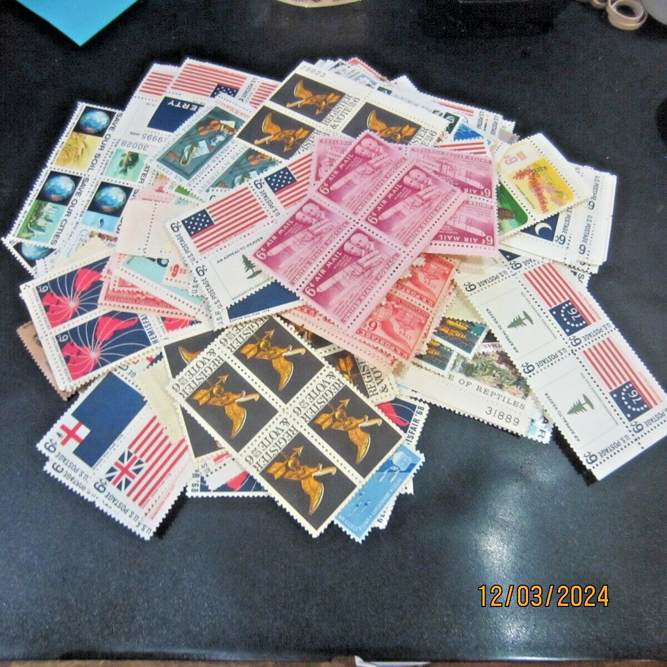 $120.00 Face Value * (2,000) SIX CENT STAMPS * Buy At 50% Of Face Value ...